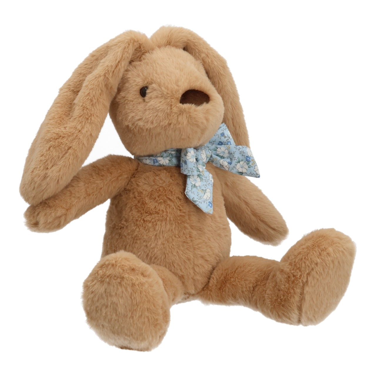 Lapin en peluche marron (L/H/P) 28 x 28 x 28 cm | 10048515
