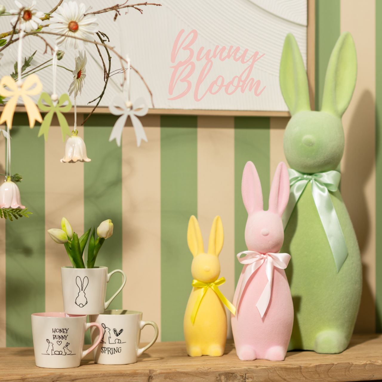 Bunny Bloom – Wholesale Easter Decor in Pastel Tones | Wurm